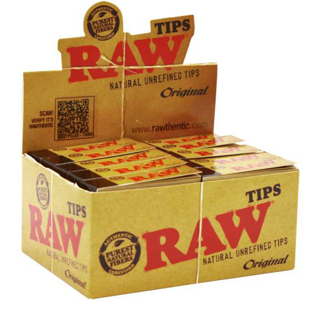 RAW Original Filter Tips (Box Of 50) | Wholesale – London Vape Store
