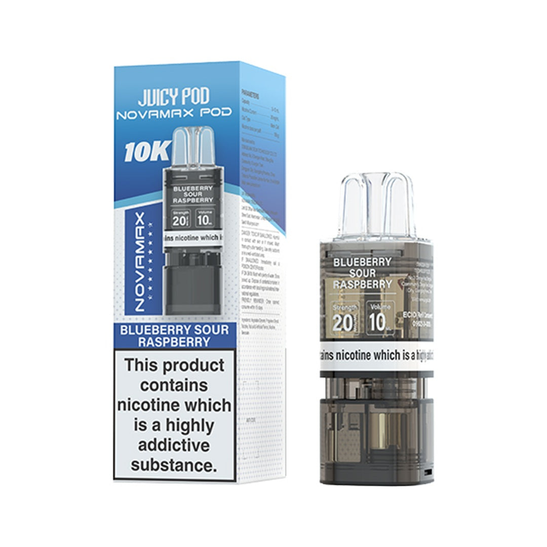 Juicy Pod NOVAMAX 10K Prefilled Refill POD – London Vape Store