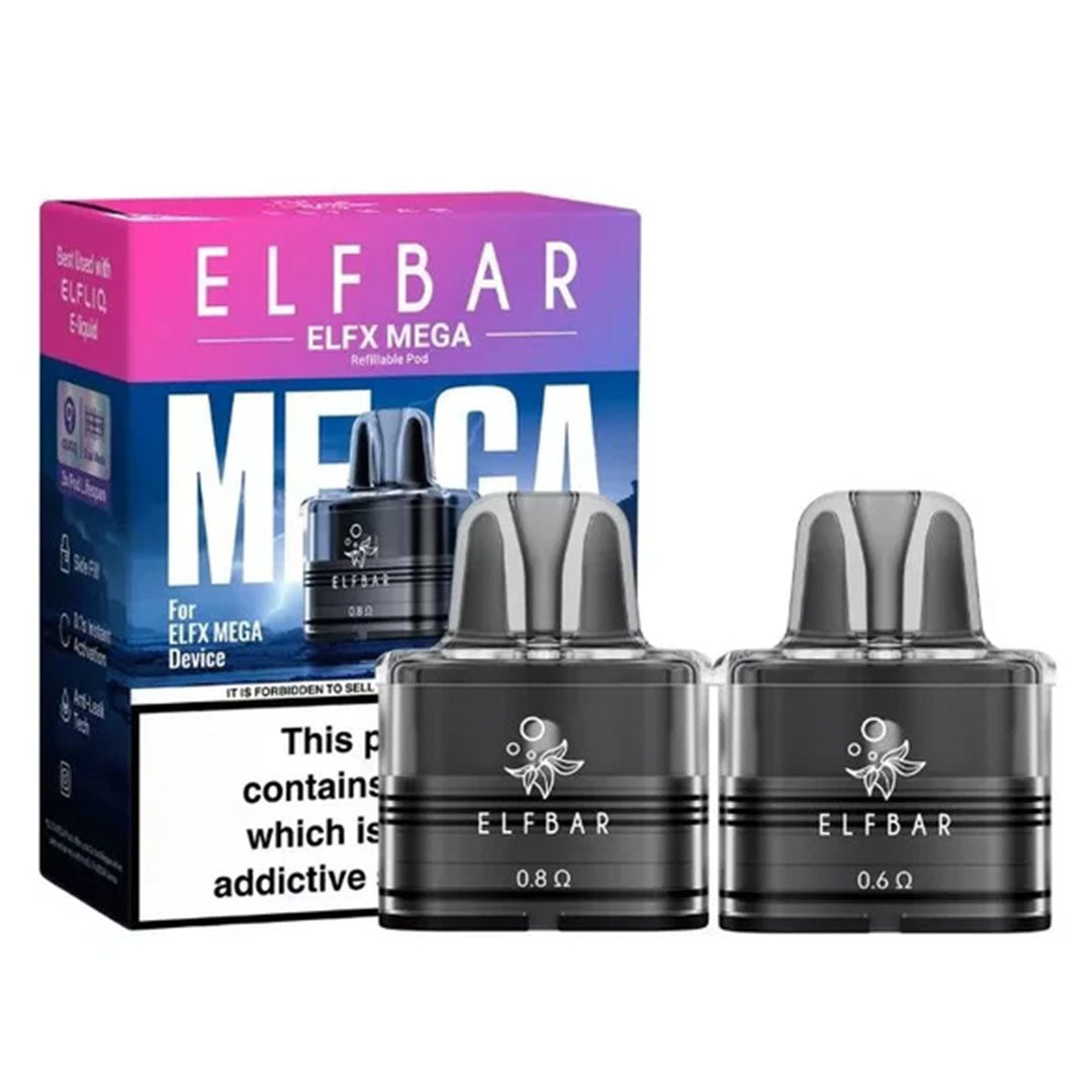 Elf Bar ELFX Mega Replacement Pods – London Vape Store