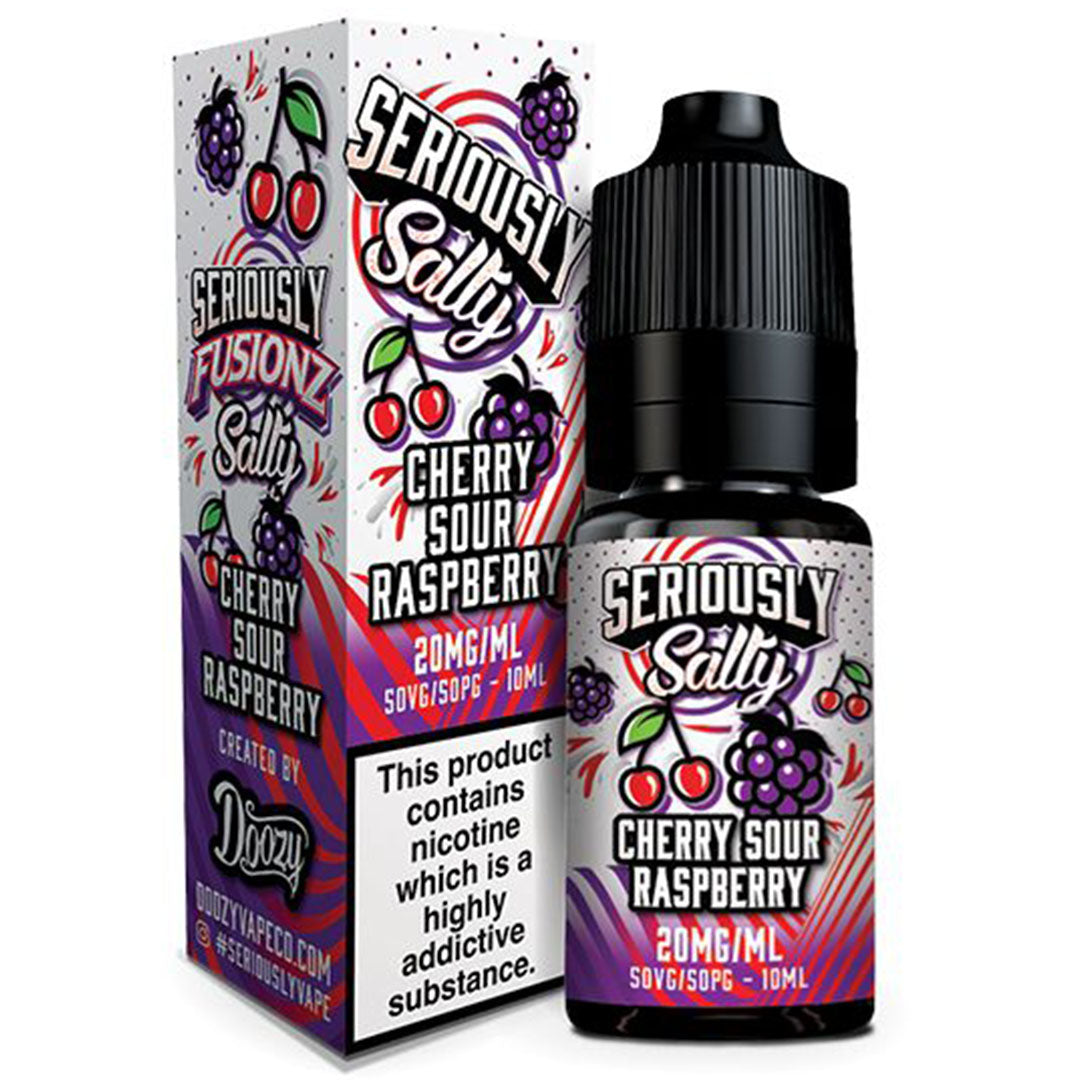Seriously Fusionz Salts - Cherry Sour Raspberry – London Vape Store